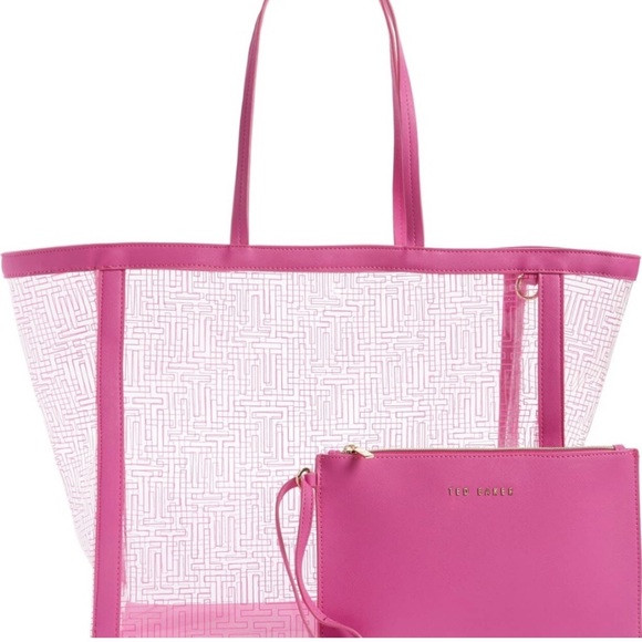 Ted Baker | Bags | Ted Baker Nicoley Transparent Shopper Totebright ...